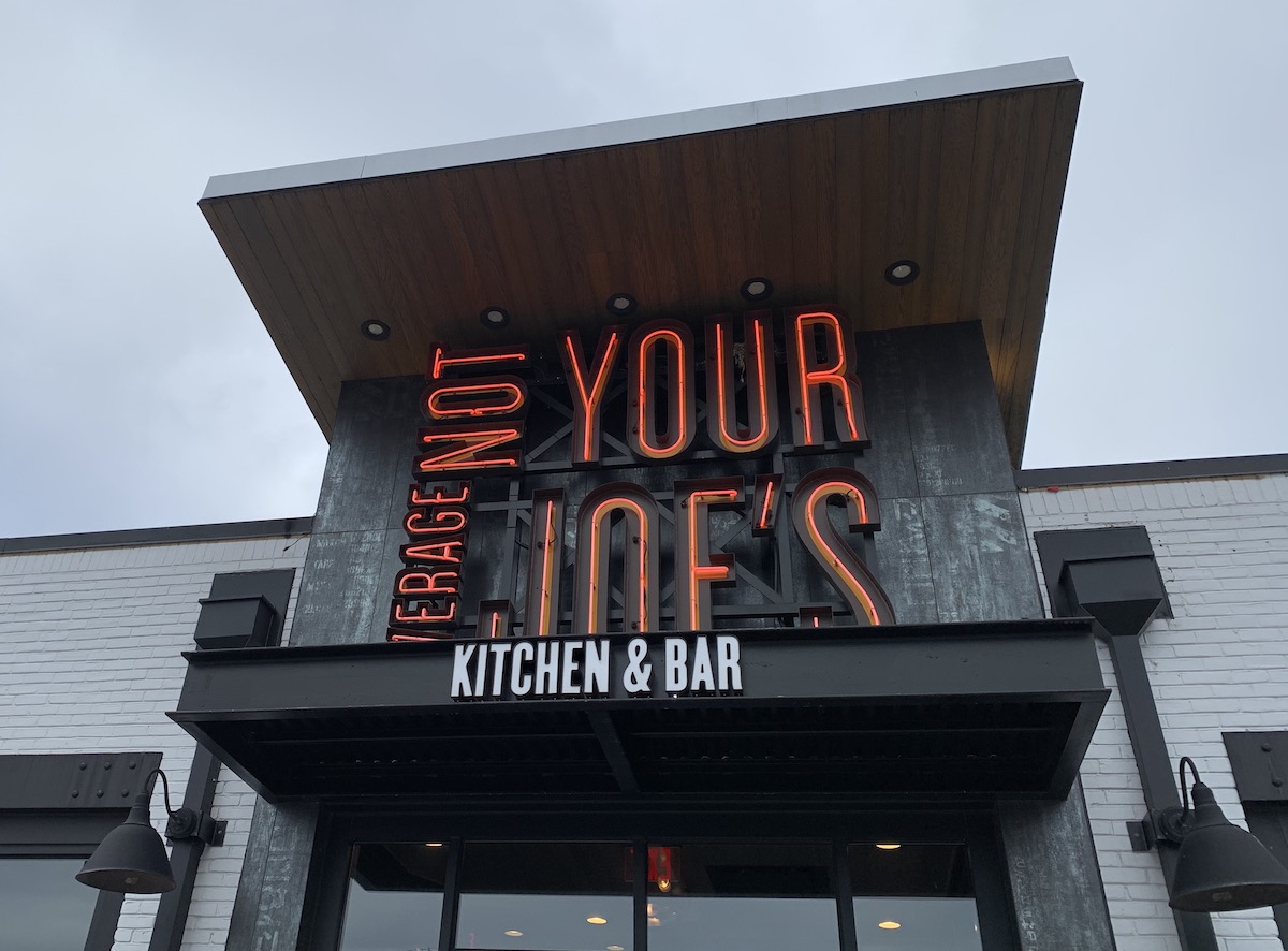 There goes Not Your Average Joe's - Store Reporter